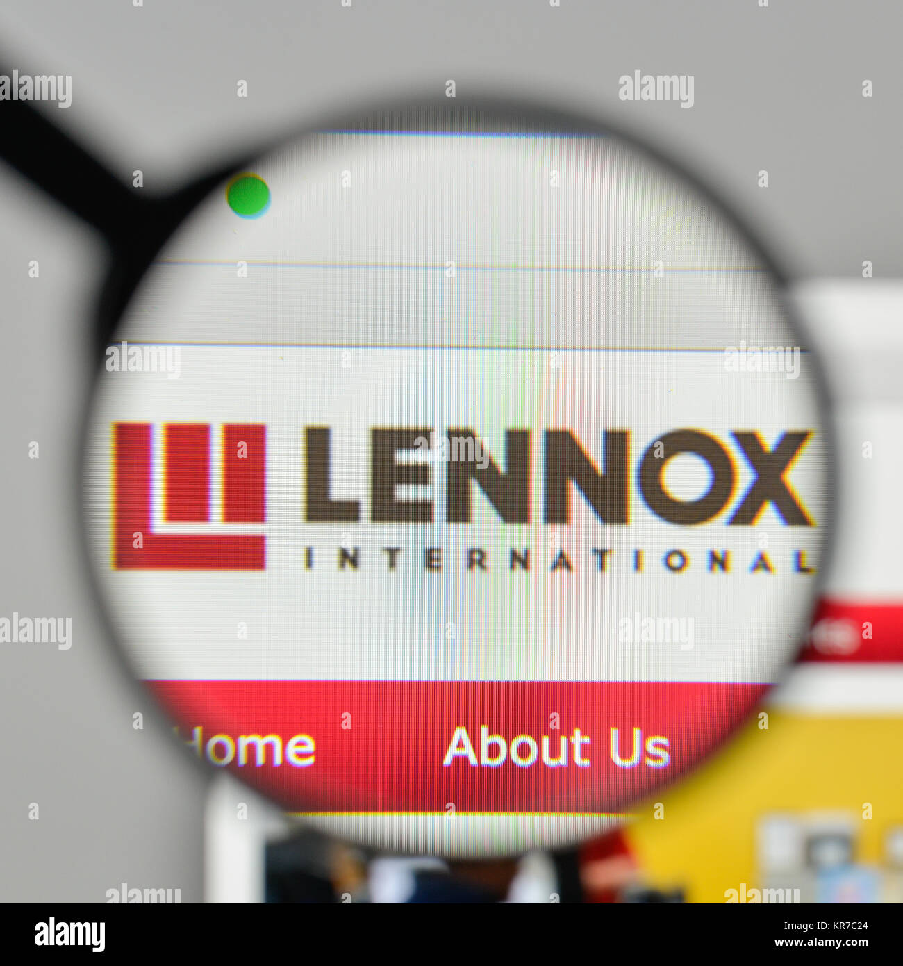 Lennox international logo hi-res stock photography and images - Alamy