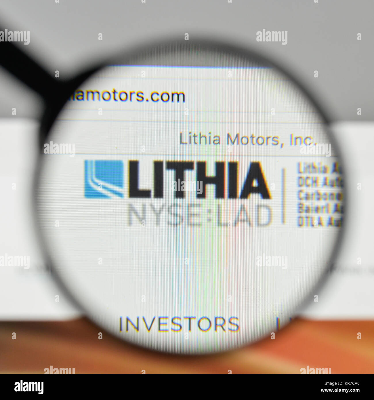Lithia hi-res stock photography and images - Alamy