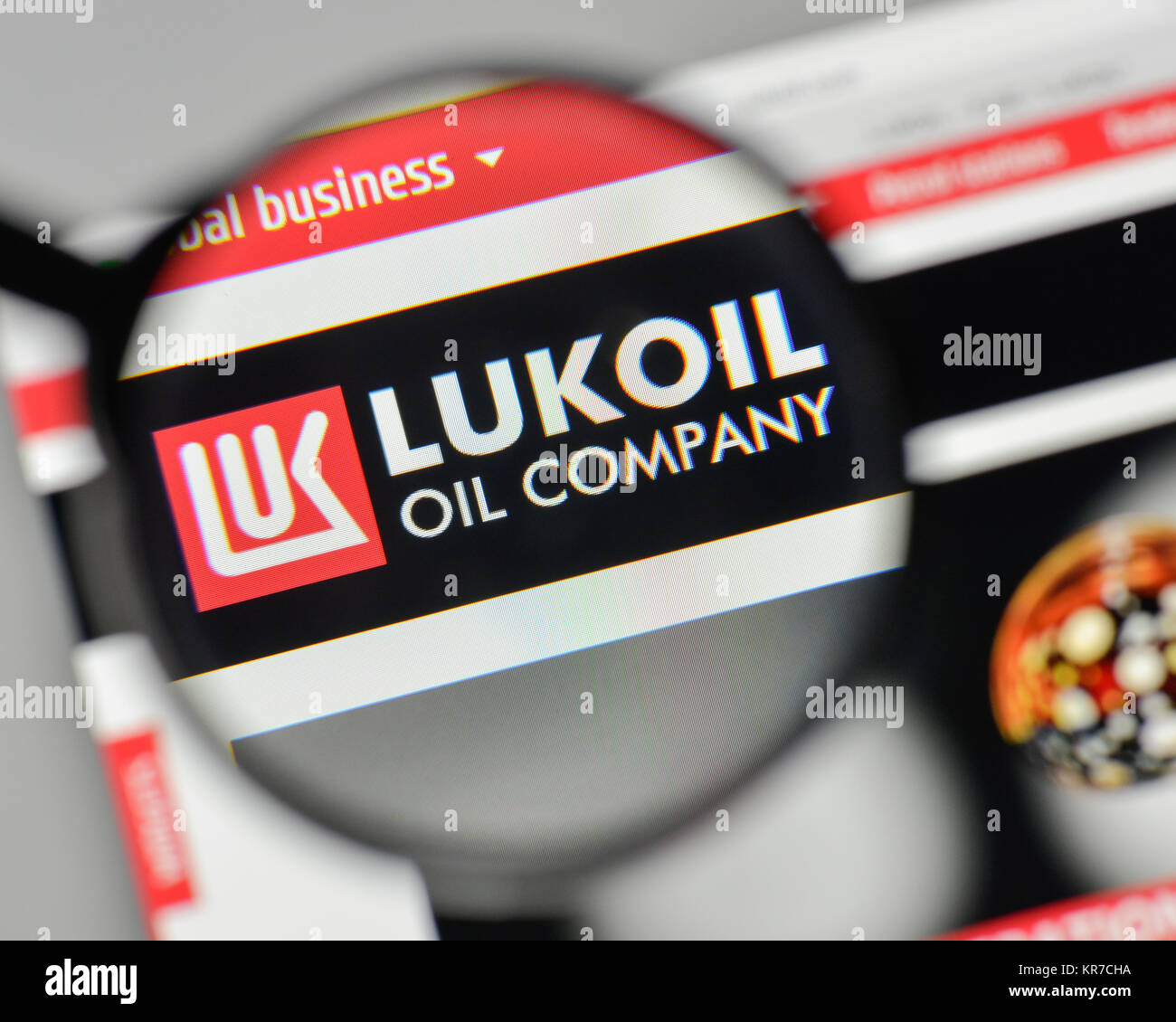 Lukoil logo hi-res stock photography and images - Alamy