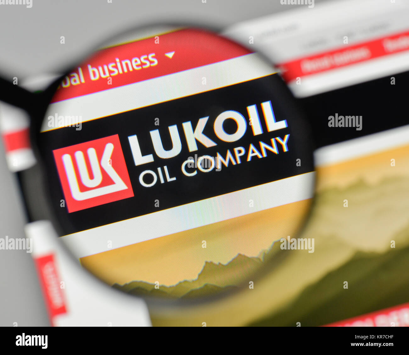 Lukoil logo hi-res stock photography and images - Alamy