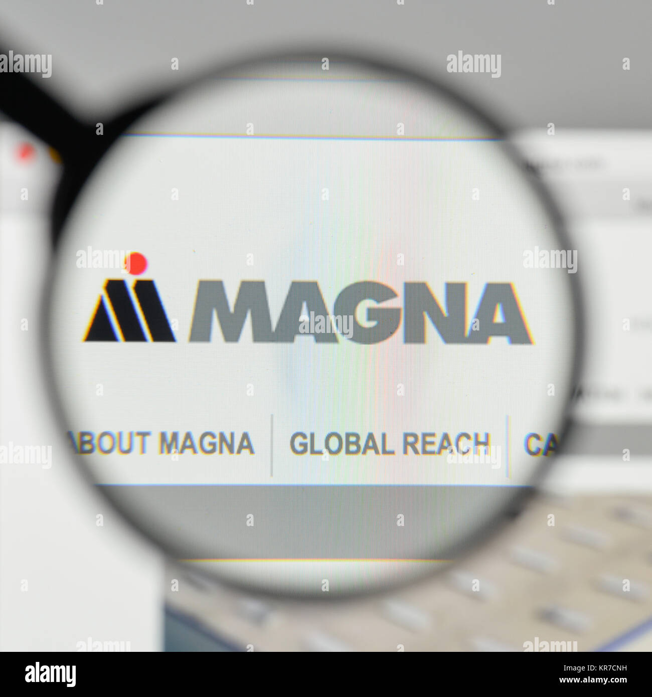 Magna logo hi-res stock photography and images - Alamy