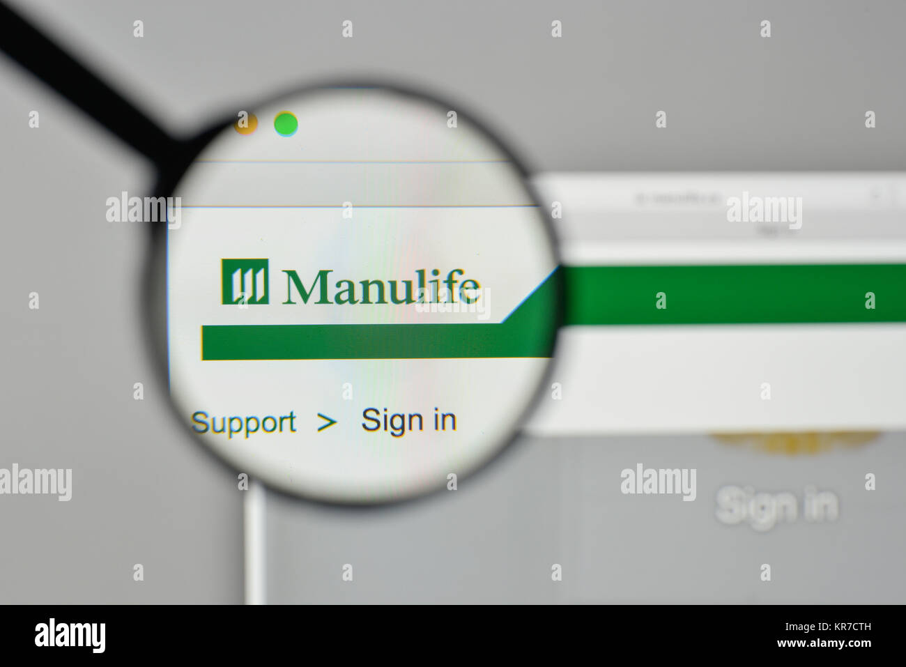 Manulife financial logo hi-res stock photography and images - Alamy