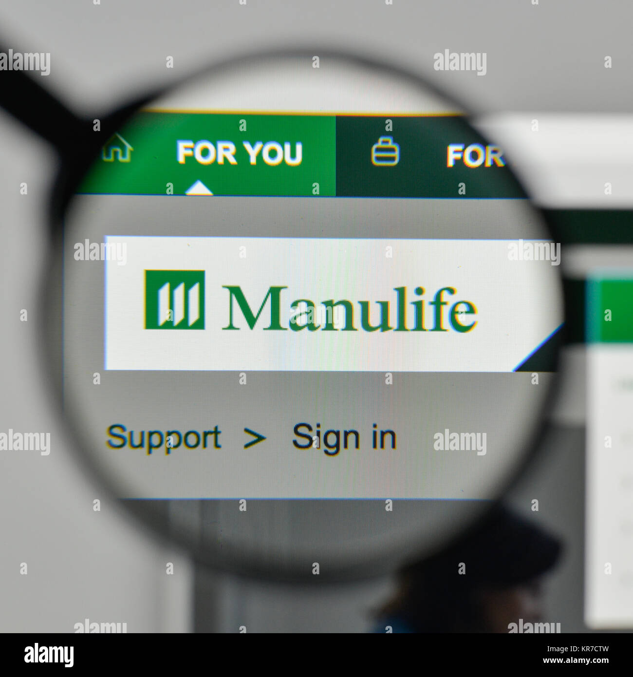 Manulife page hi-res stock photography and images - Alamy