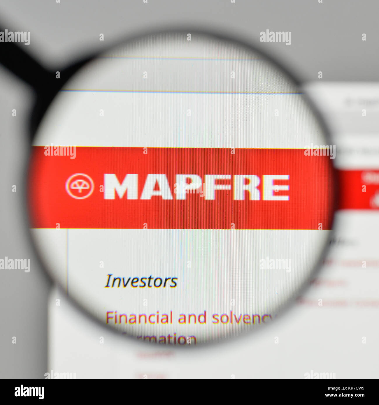 Mapfre logo hi-res stock photography and images - Alamy