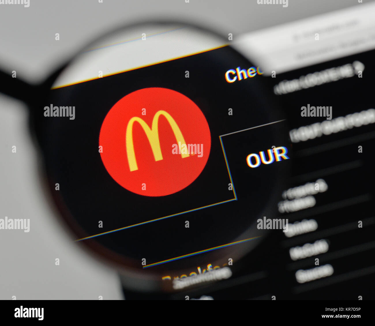 Mcdonalds website hi-res stock photography and images - Alamy