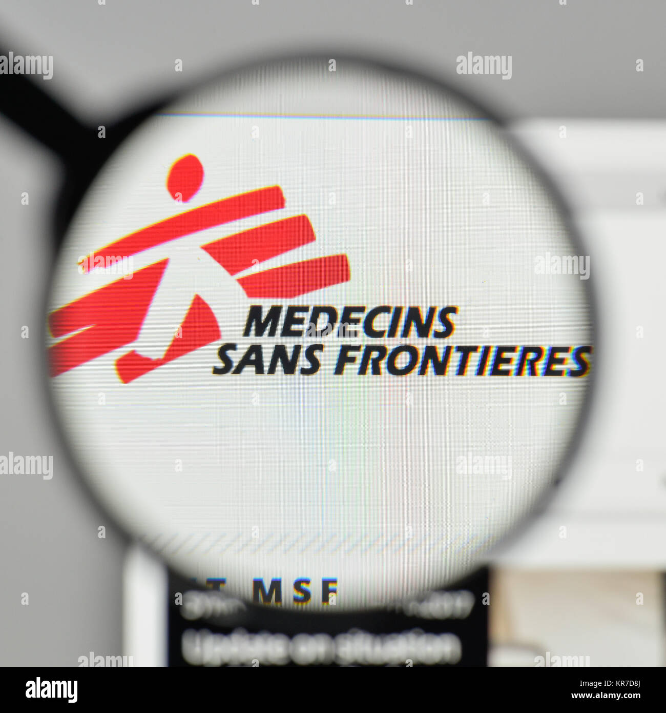 Medecins sans frontieres logo hi-res stock photography and images - Alamy