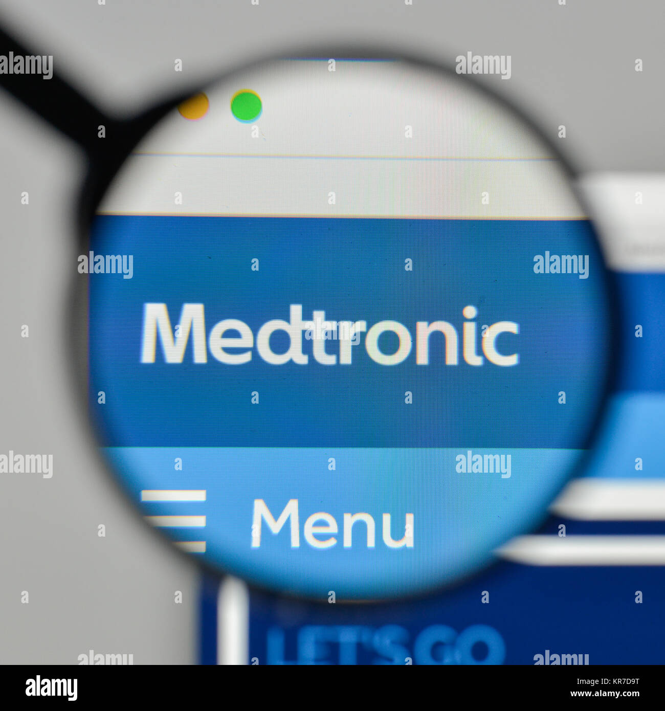 Medtronic logo hi-res stock photography and images - Alamy