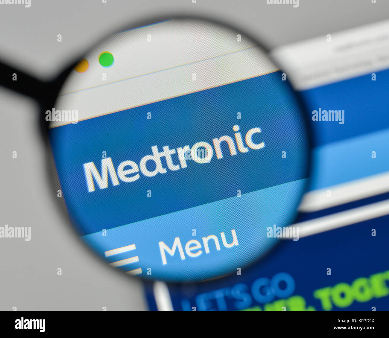 Medtronic logo hi-res stock photography and images - Alamy