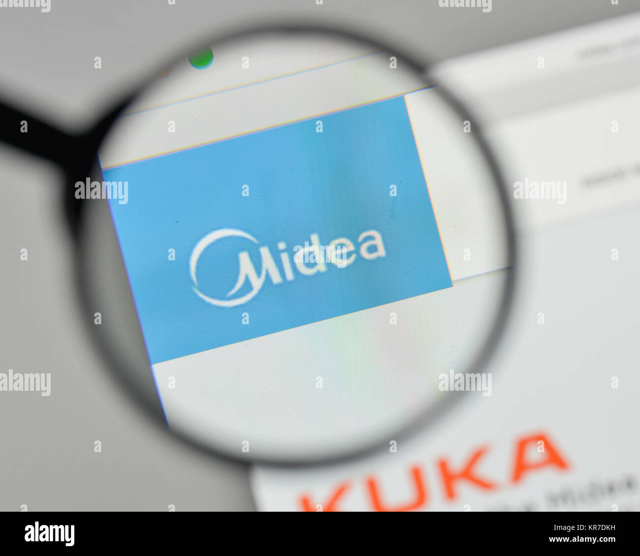 Midea logo hi-res stock photography and images - Alamy