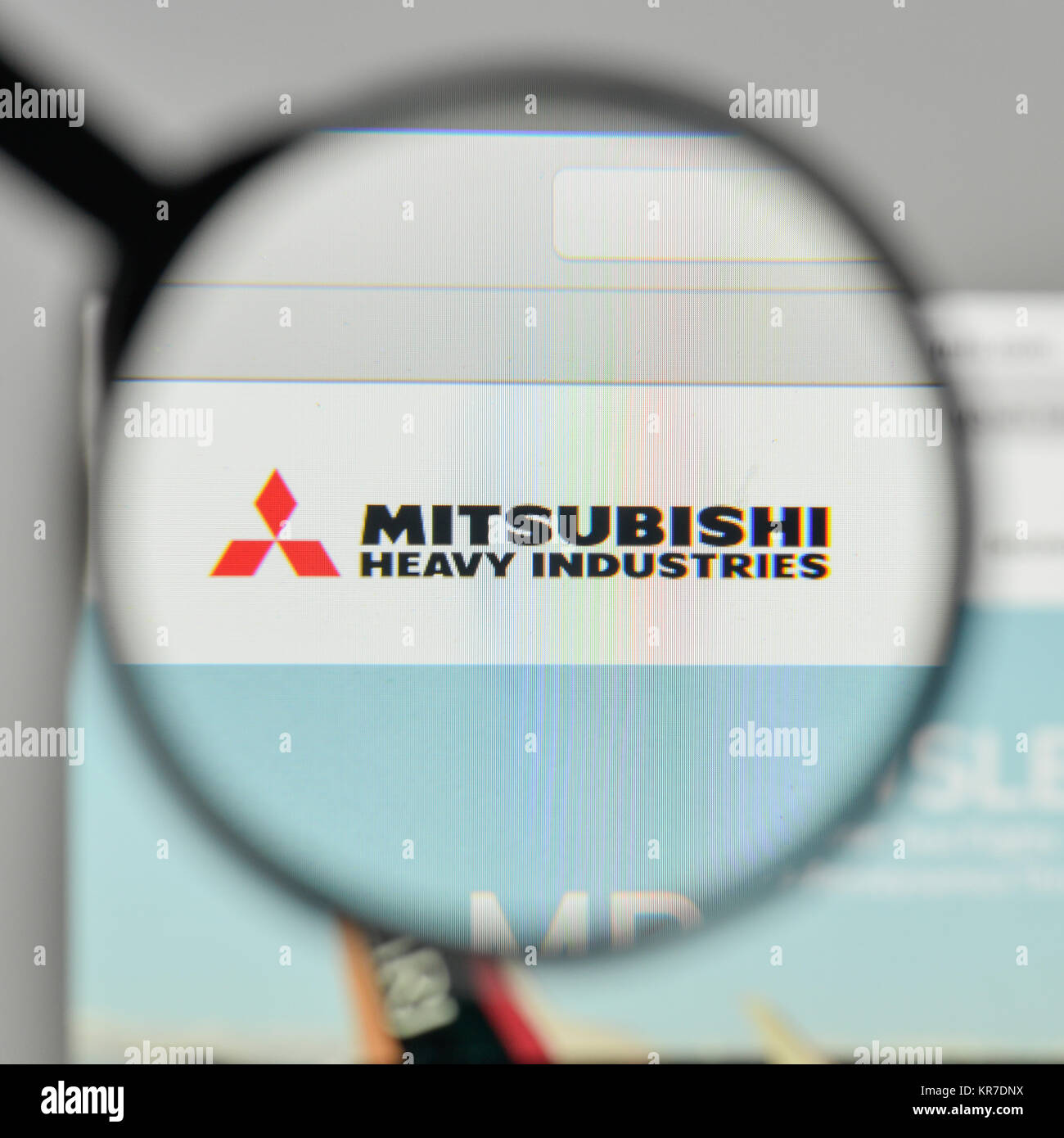 Mitsubishi heavy industries logo hi-res stock photography and images ...