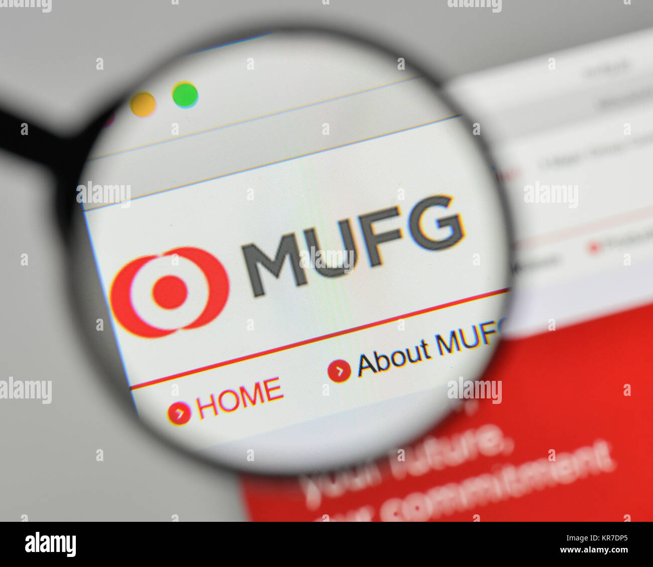 Mitsubishi ufj financial group logo hi-res stock photography and images ...
