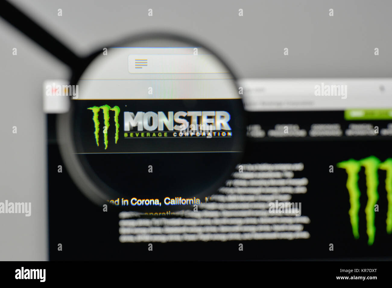 Monster beverage hi-res stock photography and images - Alamy