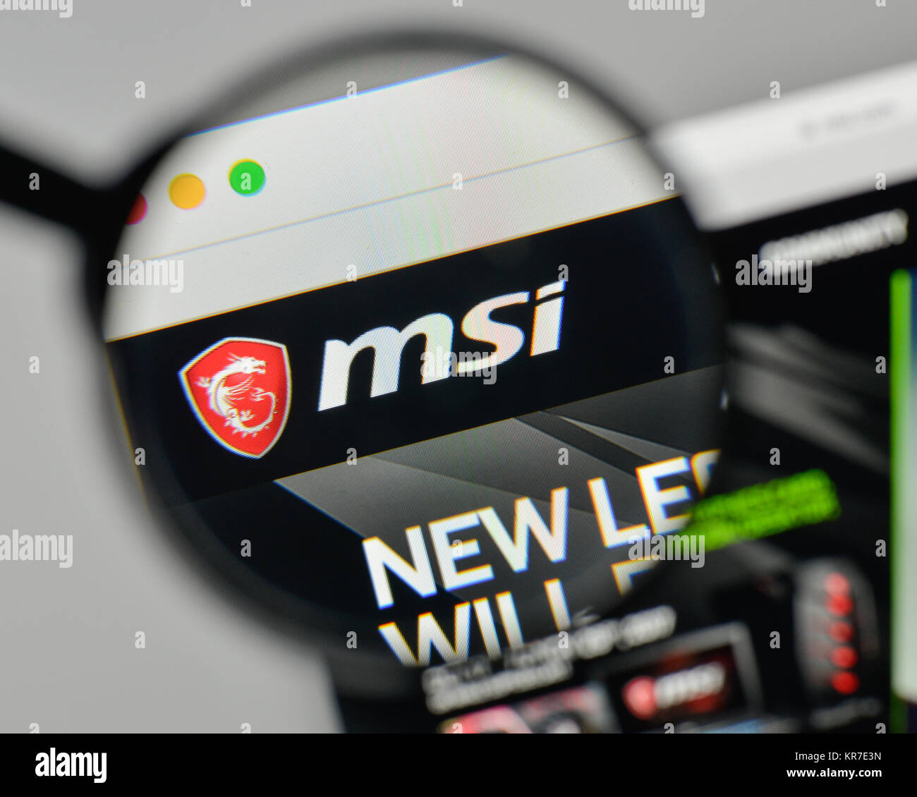 Msi computer logo hi-res stock photography and images - Alamy