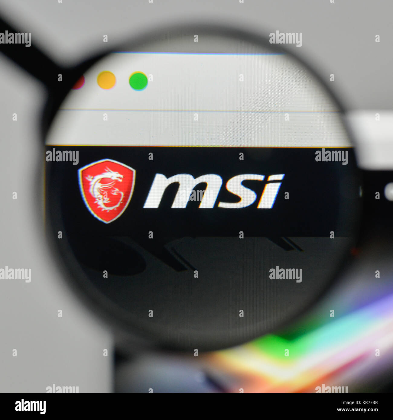 Msi computer logo hi-res stock photography and images - Alamy