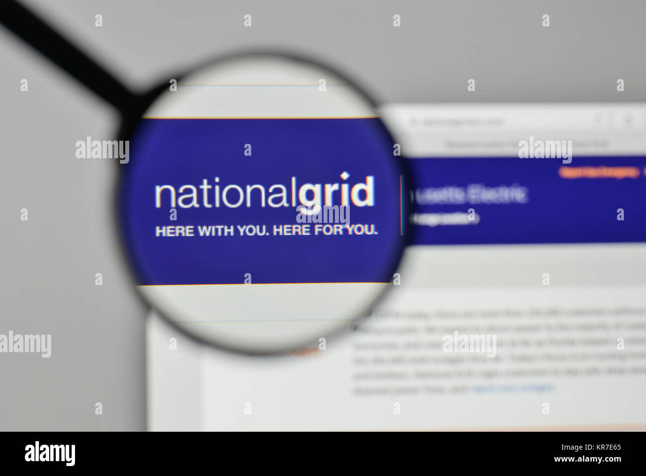 National grid logo hi-res stock photography and images - Alamy