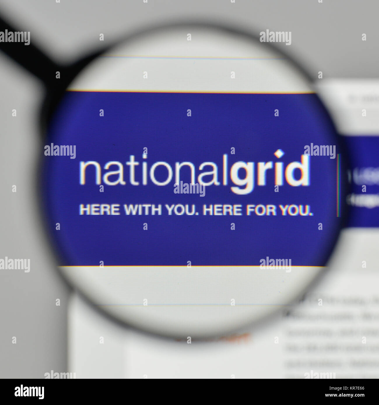 National grid logo hi-res stock photography and images - Alamy