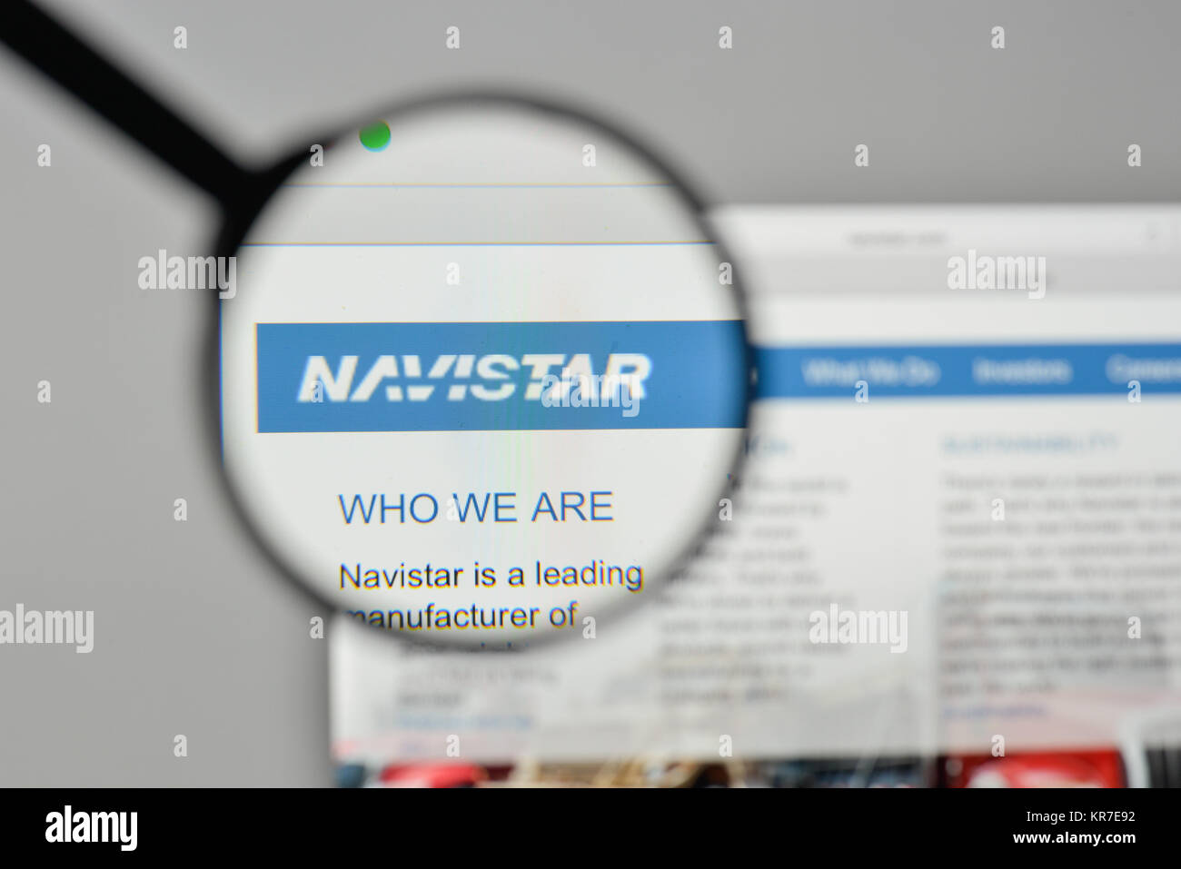 Navistar international logo hi-res stock photography and images - Alamy