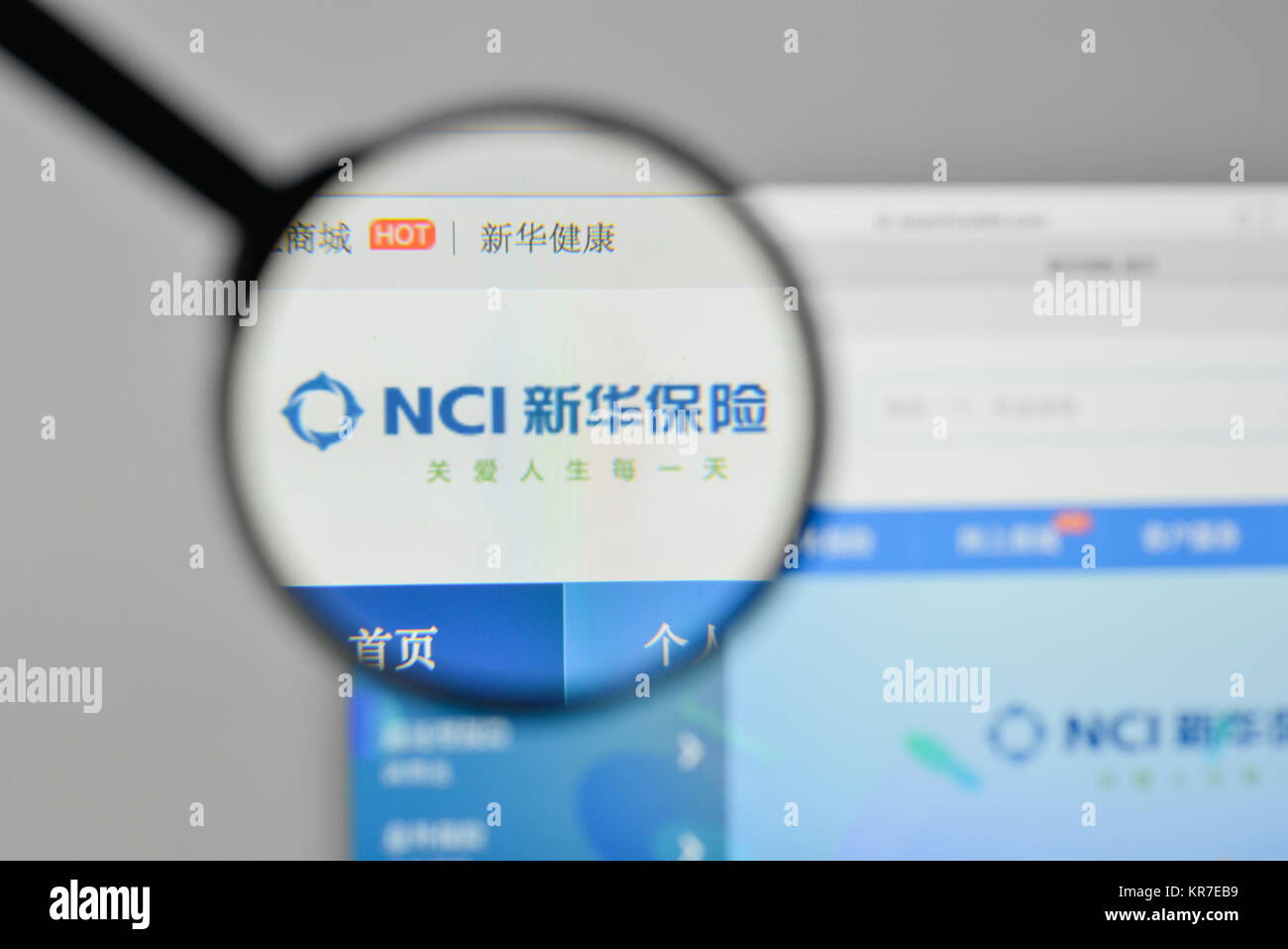 New china life insurance hi-res stock photography and images - Alamy
