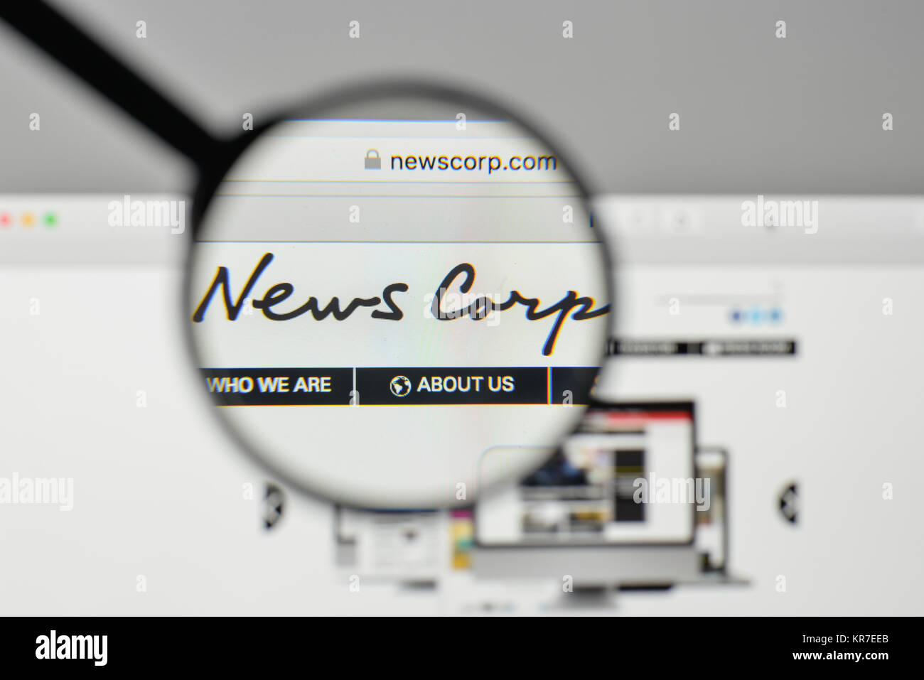 News corp logo hi-res stock photography and images - Alamy