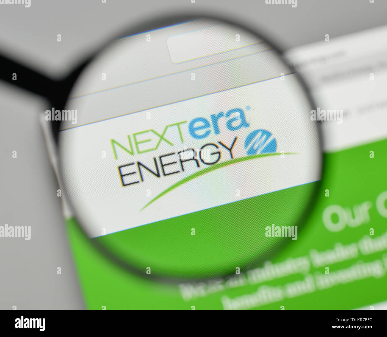 Nextera energy logo hi-res stock photography and images - Alamy