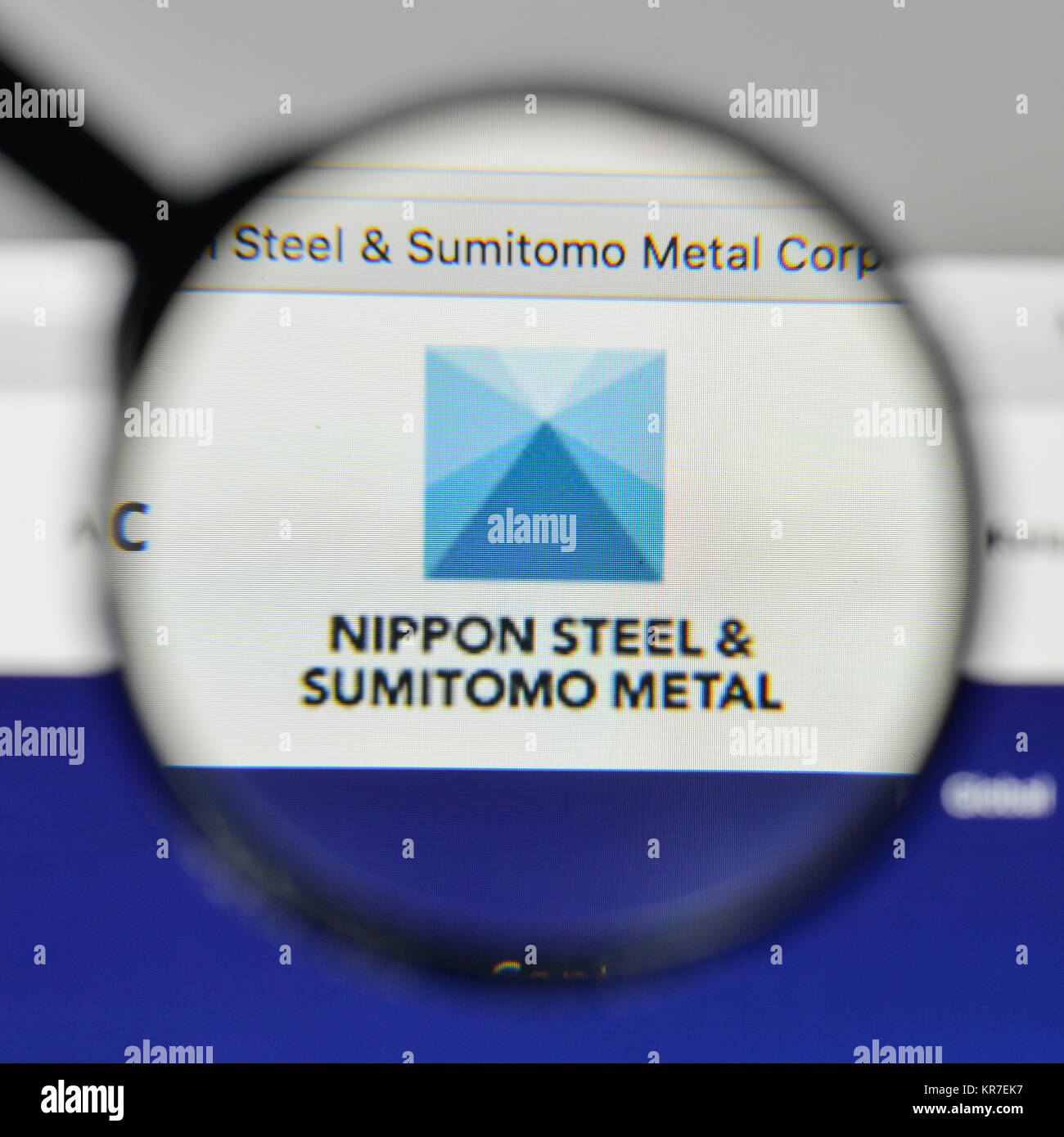 Sumitomo metal logo hi-res stock photography and images - Alamy