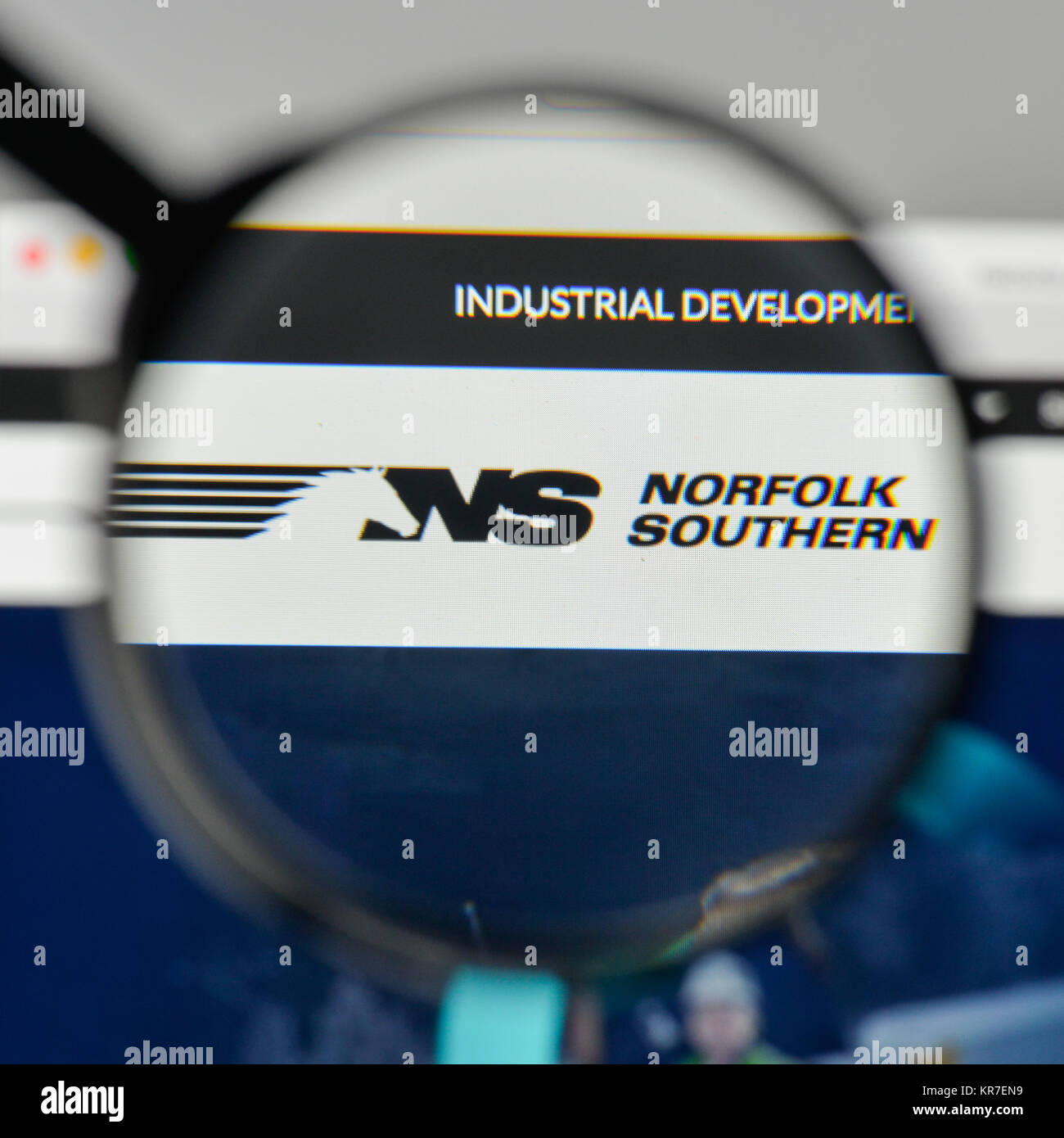 Norfolk southern logo hi-res stock photography and images - Alamy