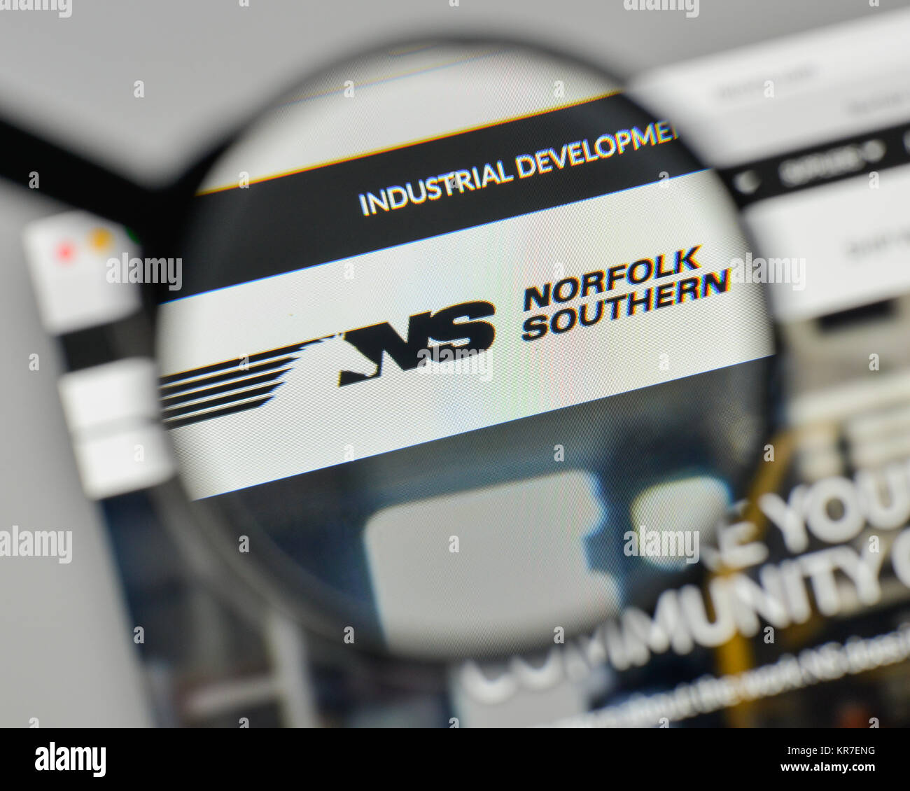 Norfolk southern logo hi-res stock photography and images - Alamy