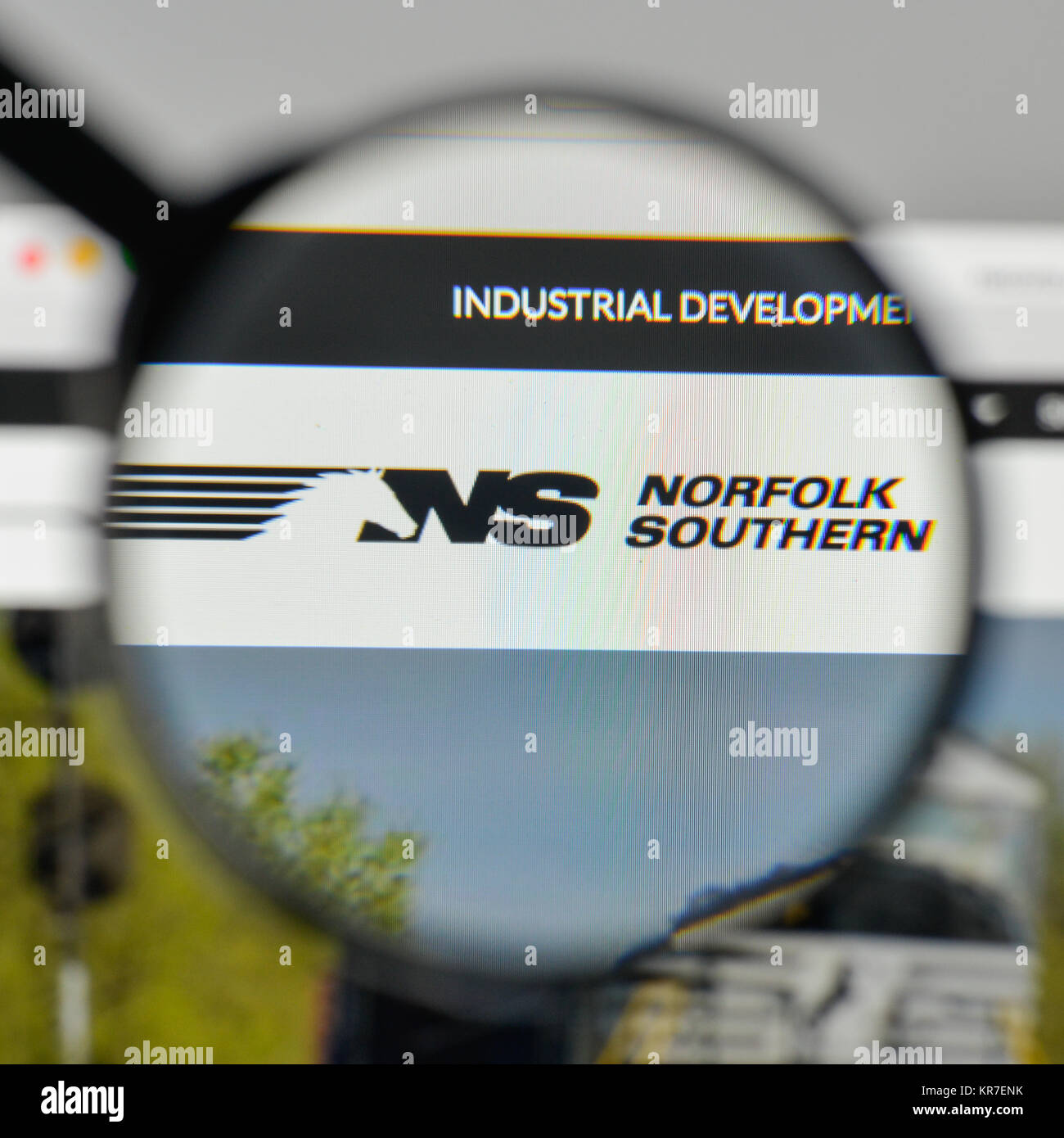 Norfolk southern logo hi-res stock photography and images - Alamy