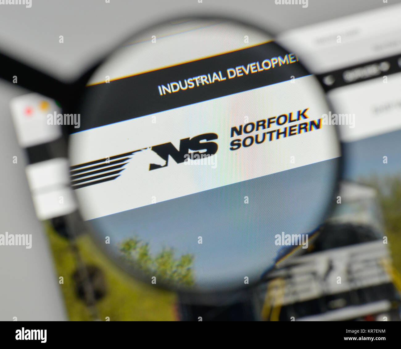 Norfolk southern logo hi-res stock photography and images - Alamy