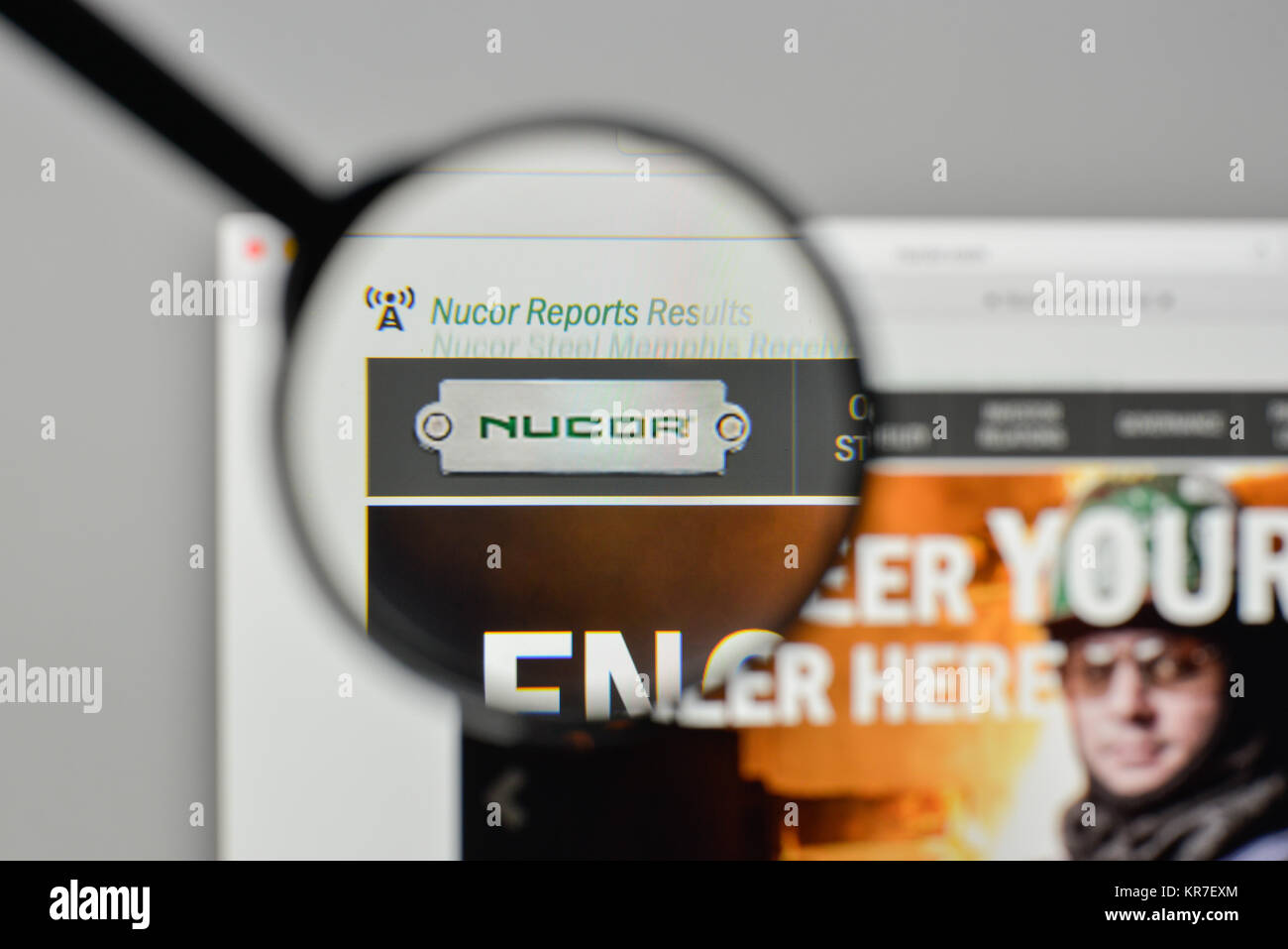 Nucor logo hi-res stock photography and images - Alamy