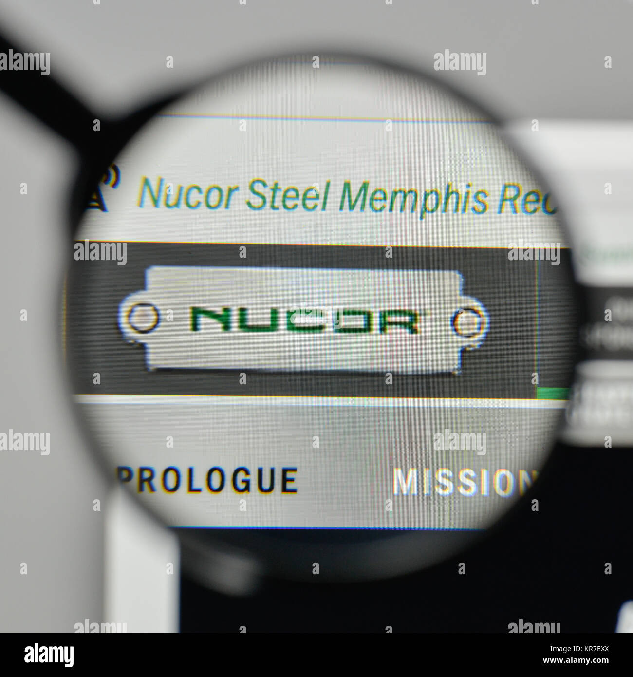 Nucor logo hi-res stock photography and images - Alamy