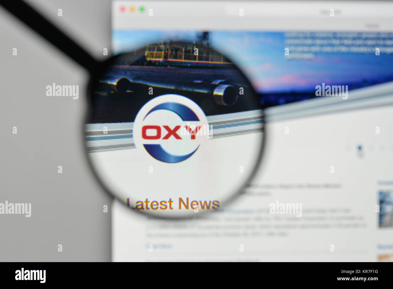 Occidental petroleum logo hi-res stock photography and images - Alamy