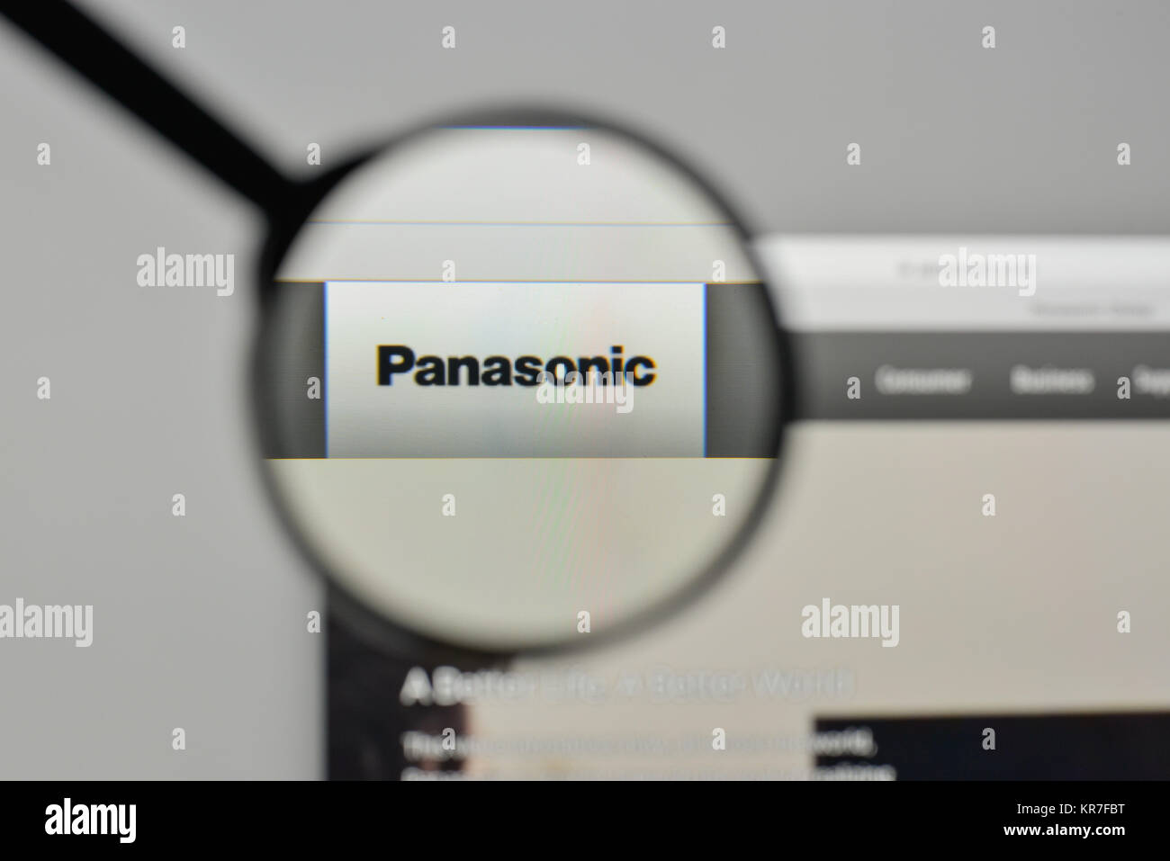 Panasonic logo hi-res stock photography and images - Alamy