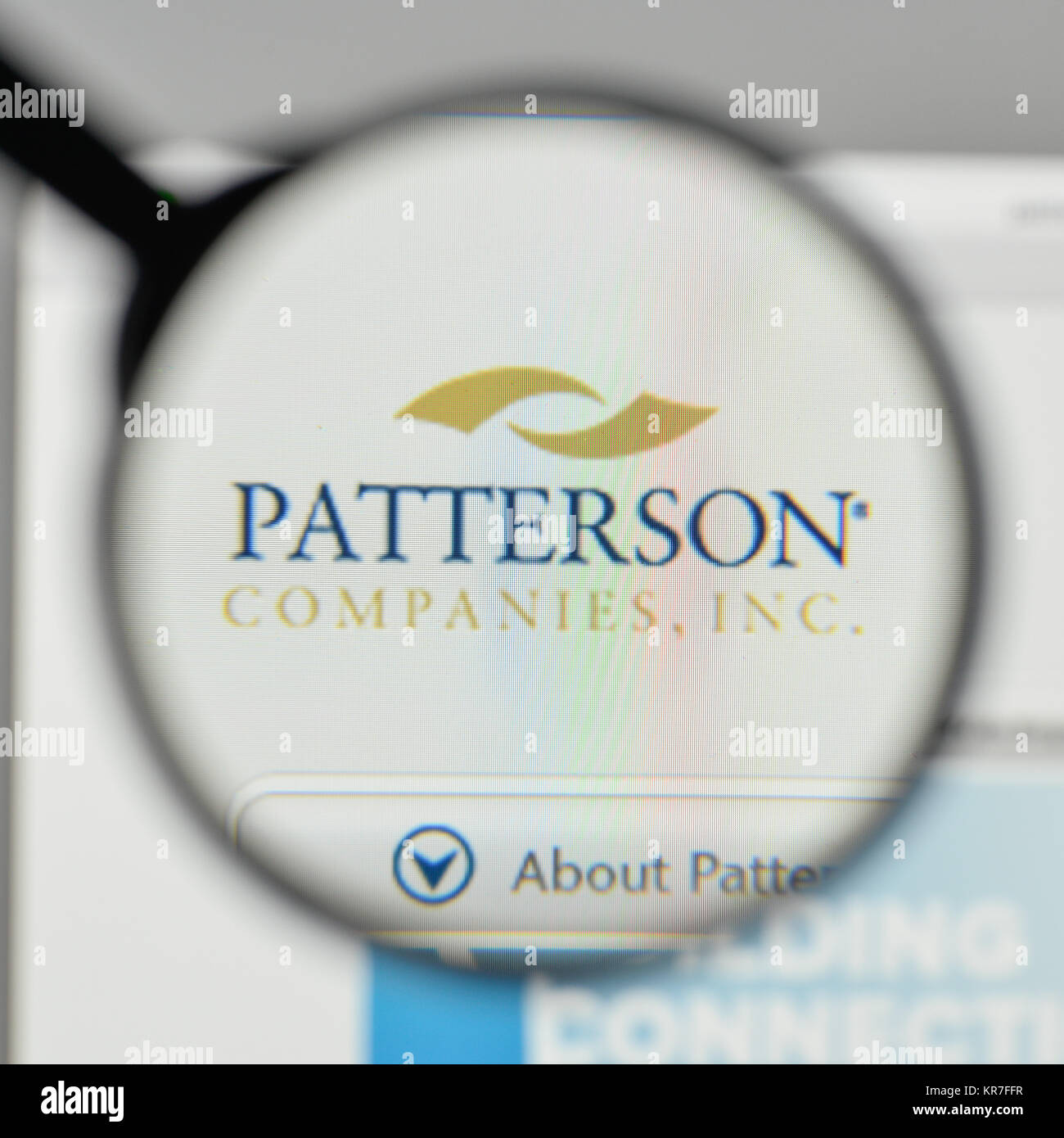 Milan, Italy - November 1, 2017: Patterson companies logo on the ...