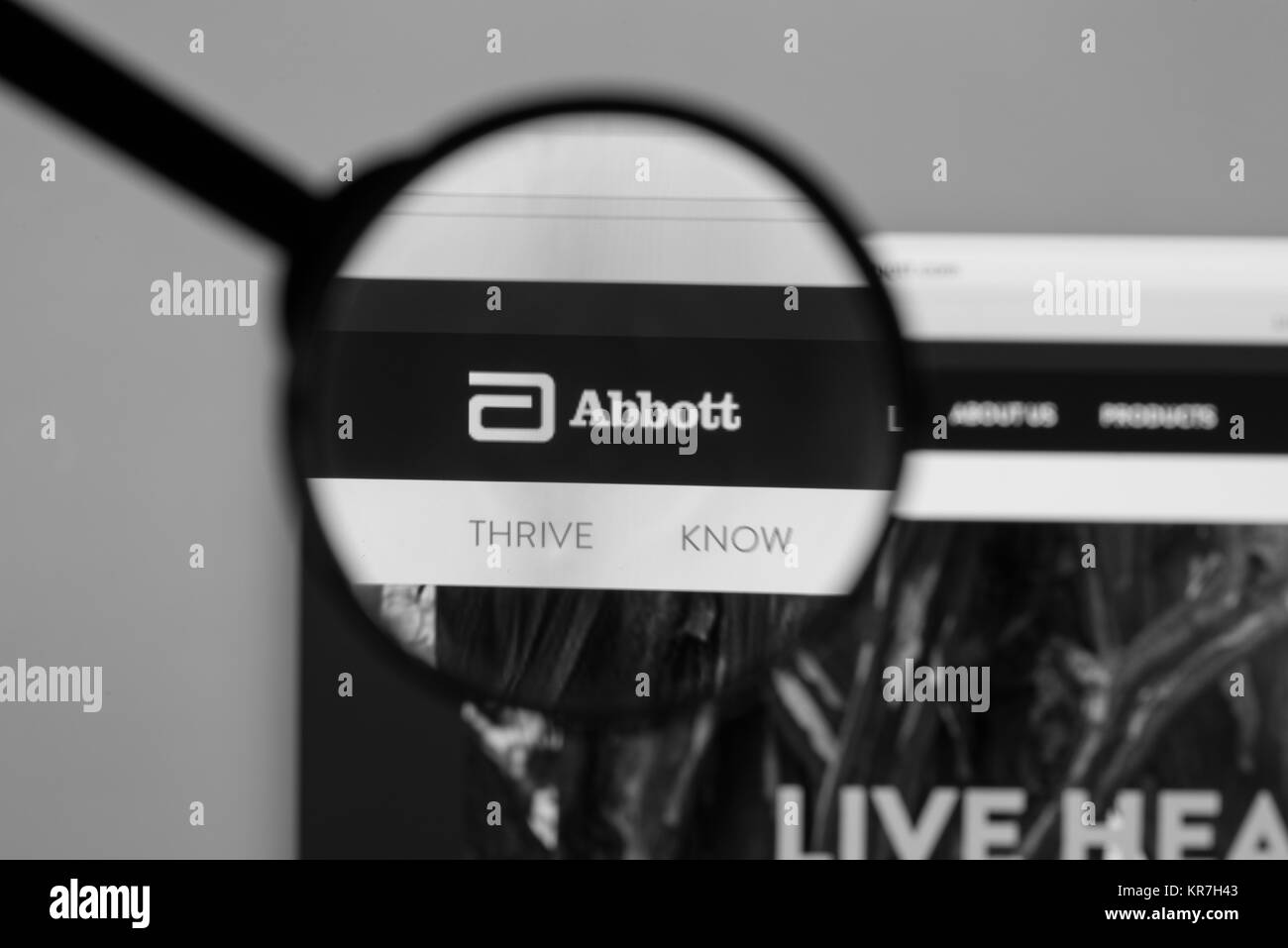 Abbott laboratories Black and White Stock Photos & Images - Alamy