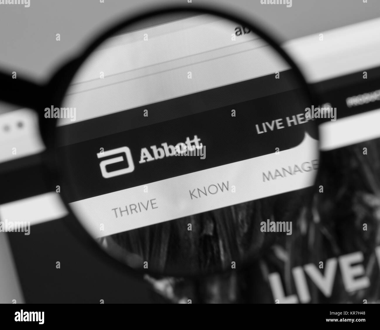 Abbott laboratories Black and White Stock Photos & Images - Alamy