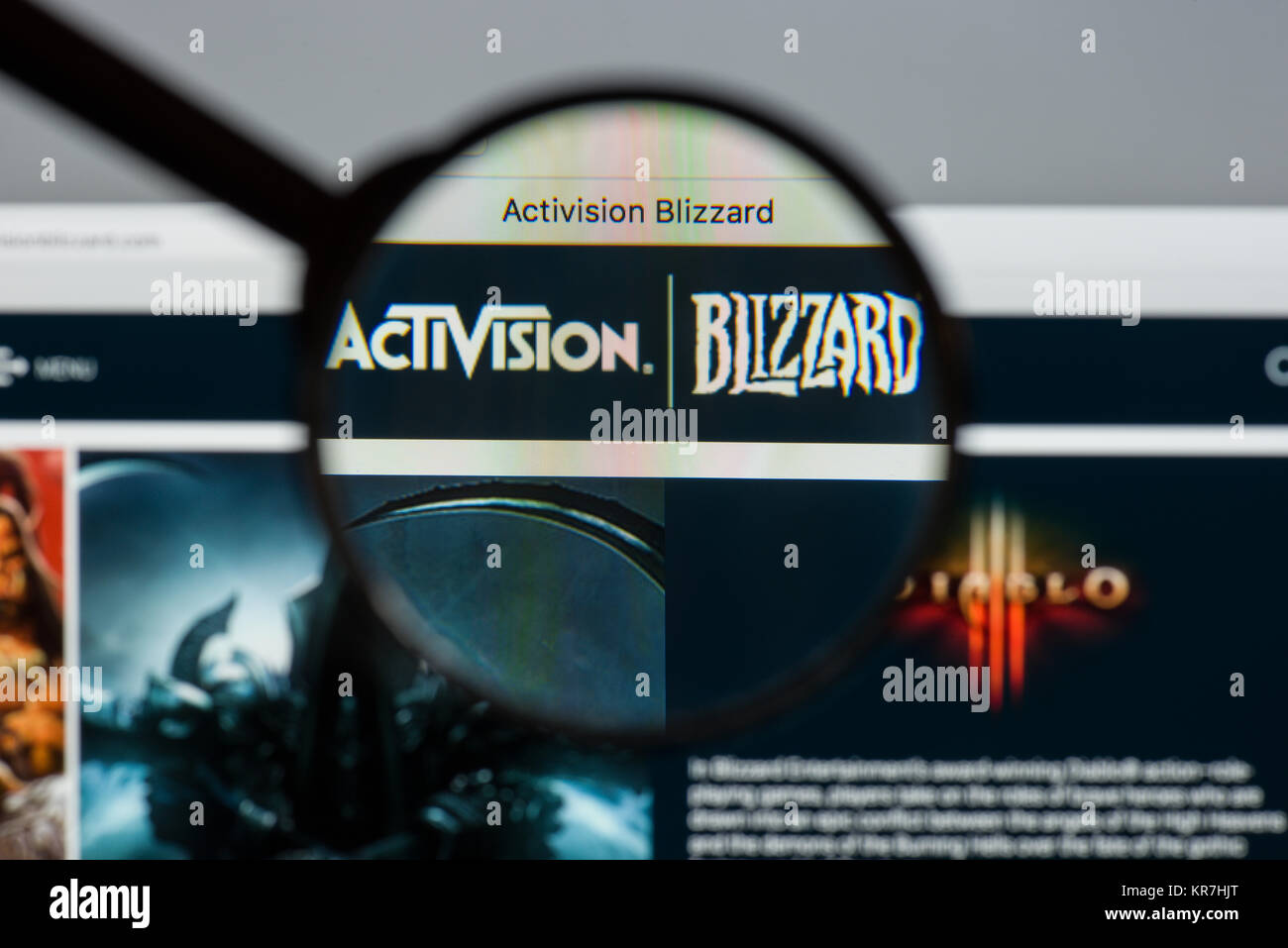 Blizzard logo hi-res stock photography and images - Alamy