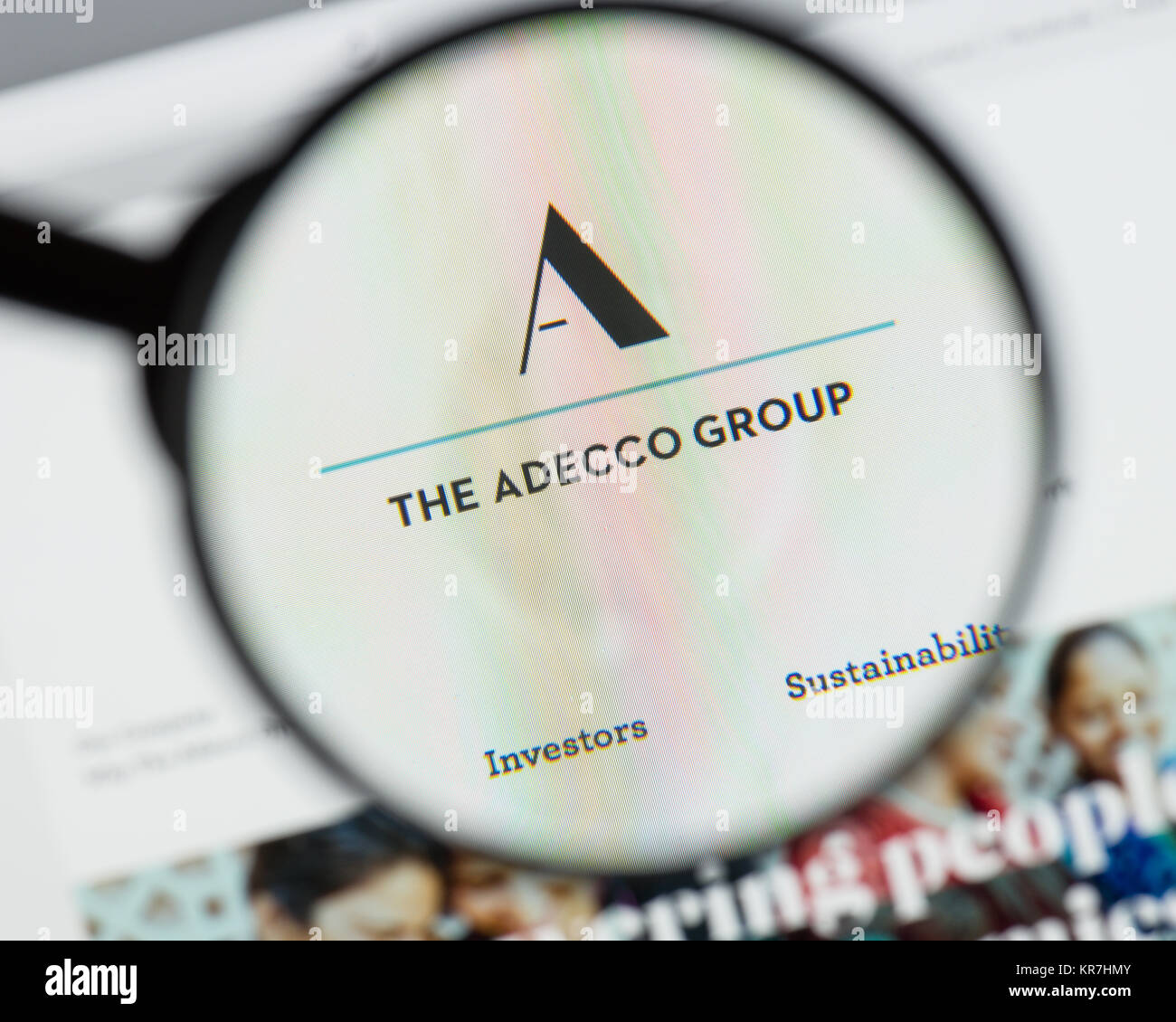 Adecco logo hi-res stock photography and images - Alamy