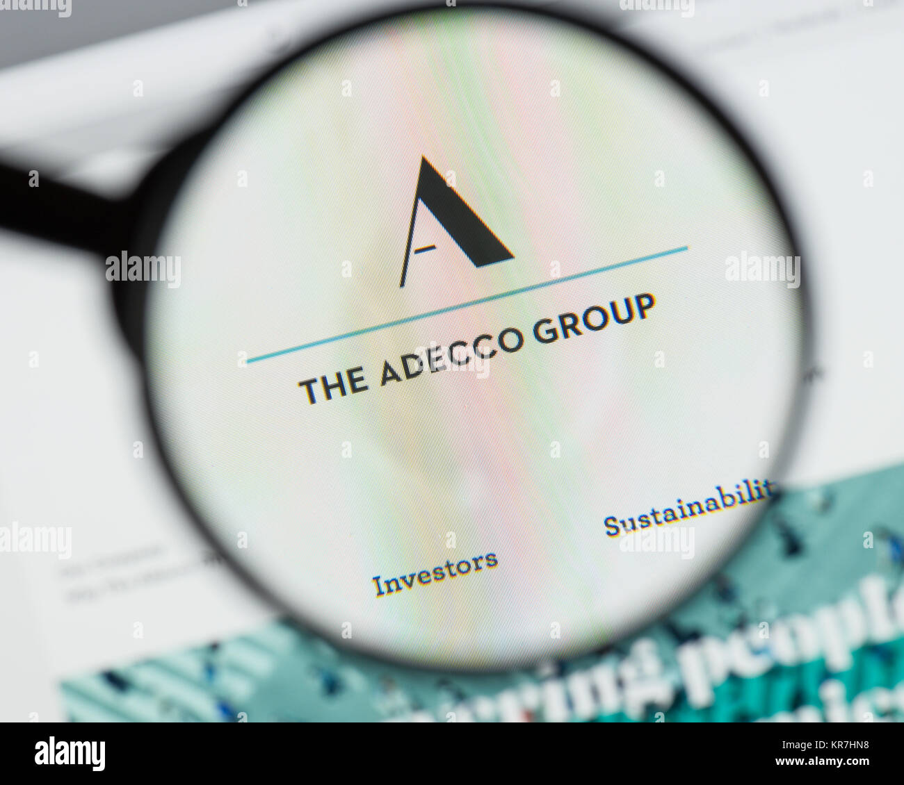 Adecco logo hi-res stock photography and images - Alamy