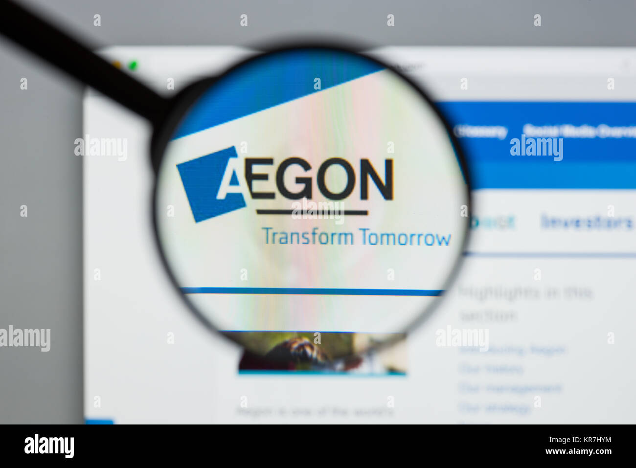 Logo aegon hi-res stock photography and images - Alamy