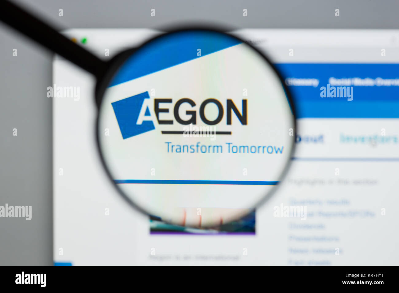 Logo aegon hi-res stock photography and images - Alamy