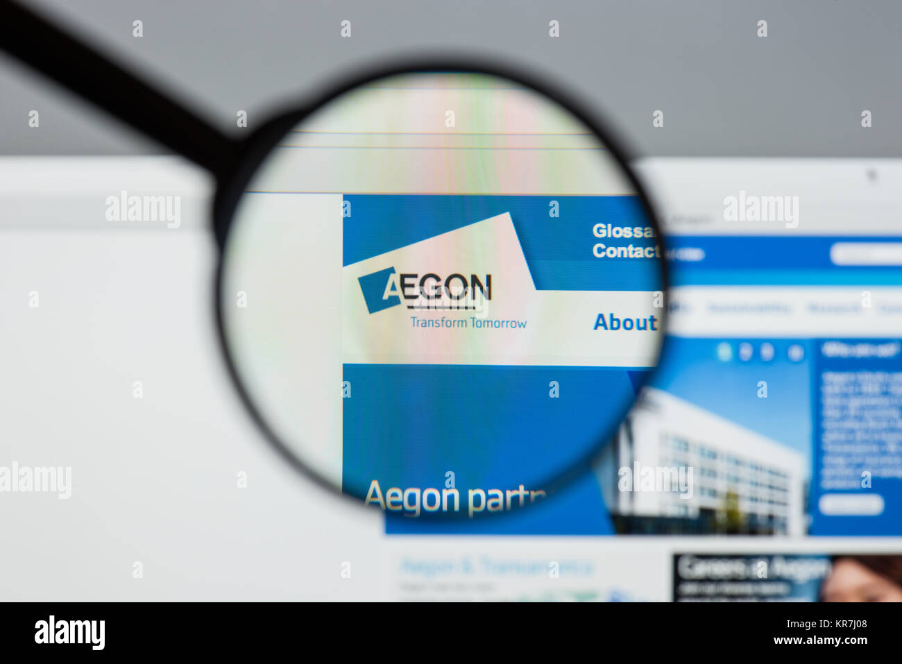 Aegon logo hi-res stock photography and images - Alamy