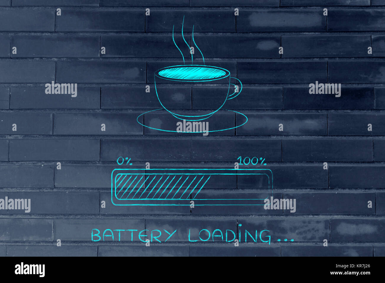 Loading bar battery High Resolution Stock Photography and Images - Alamy