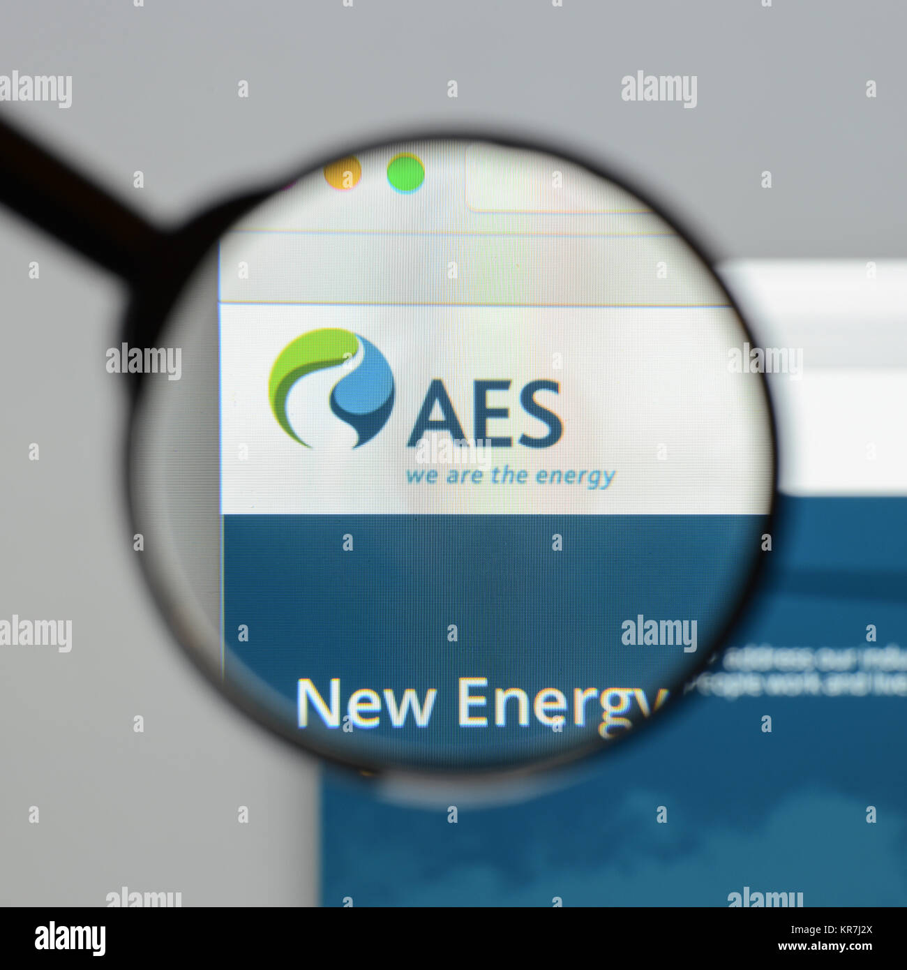 Aes logo hi-res stock photography and images - Alamy