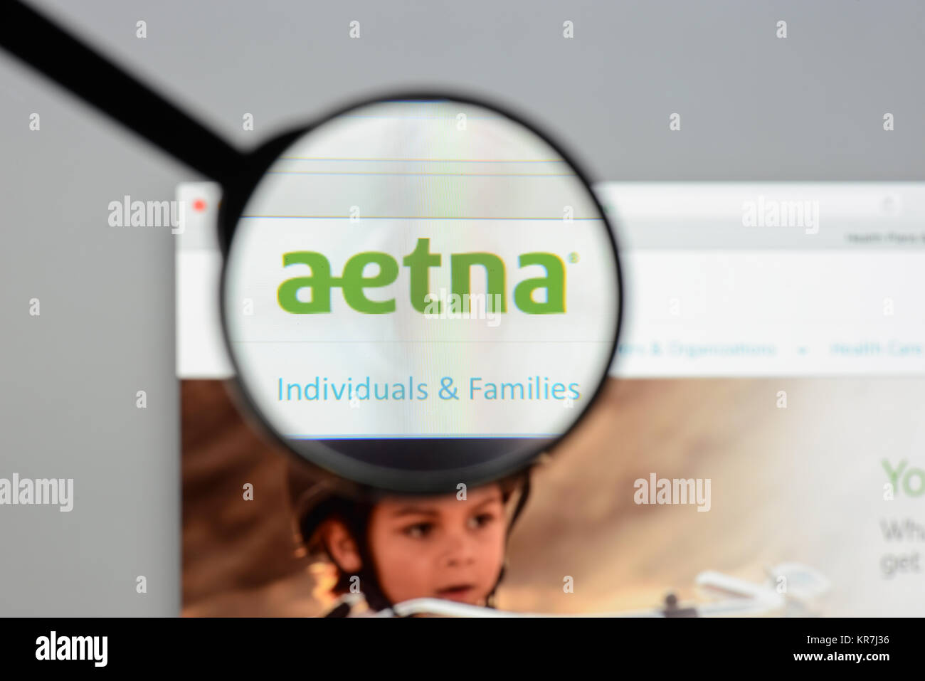 Aetna logo hi-res stock photography and images - Alamy