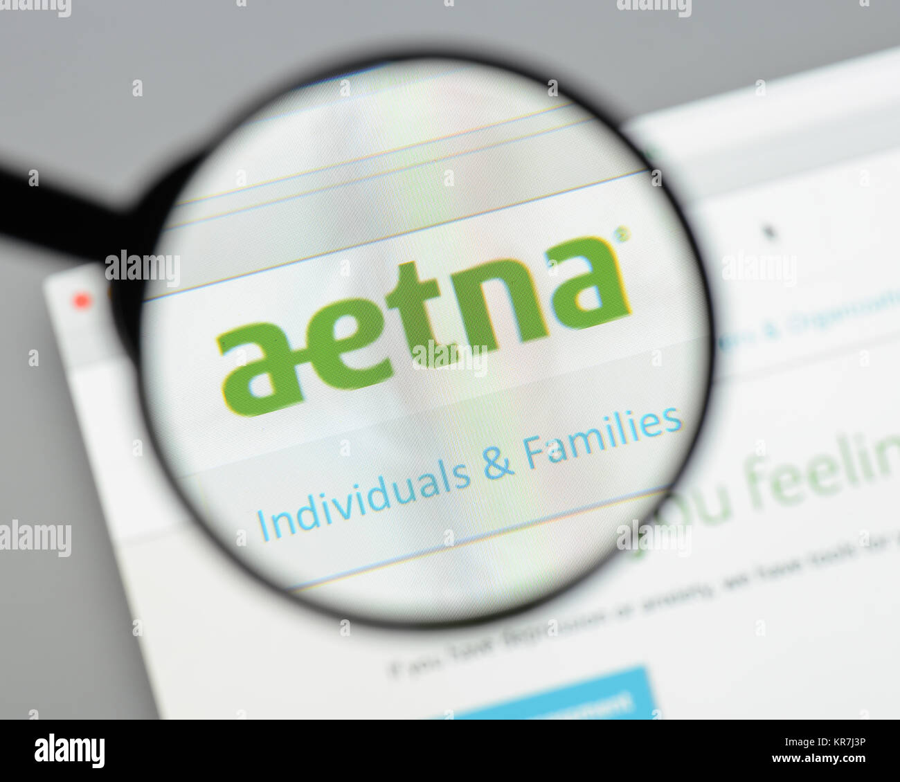 Aetna logo hi-res stock photography and images - Alamy