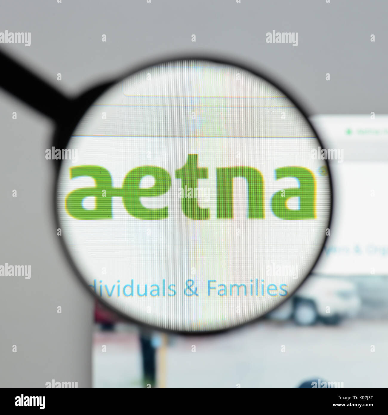 Aetna logo hi-res stock photography and images - Alamy