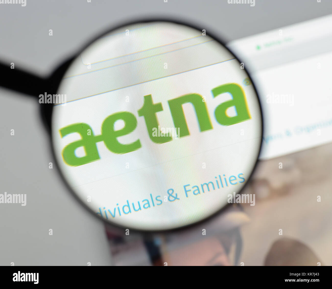 Aetna logo hi-res stock photography and images - Alamy