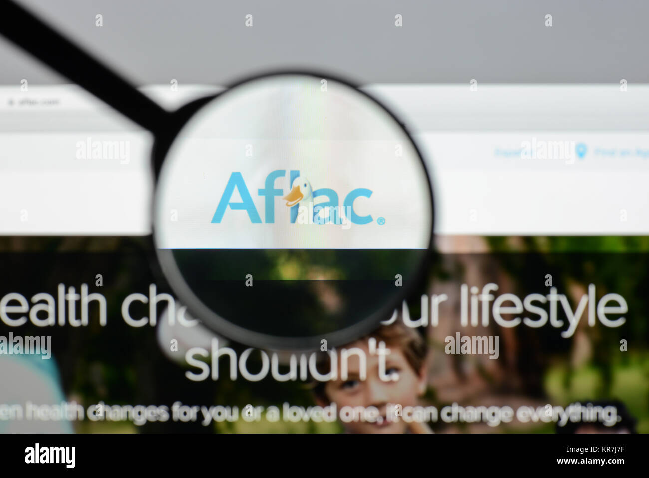 Logo aflac hi-res stock photography and images - Alamy