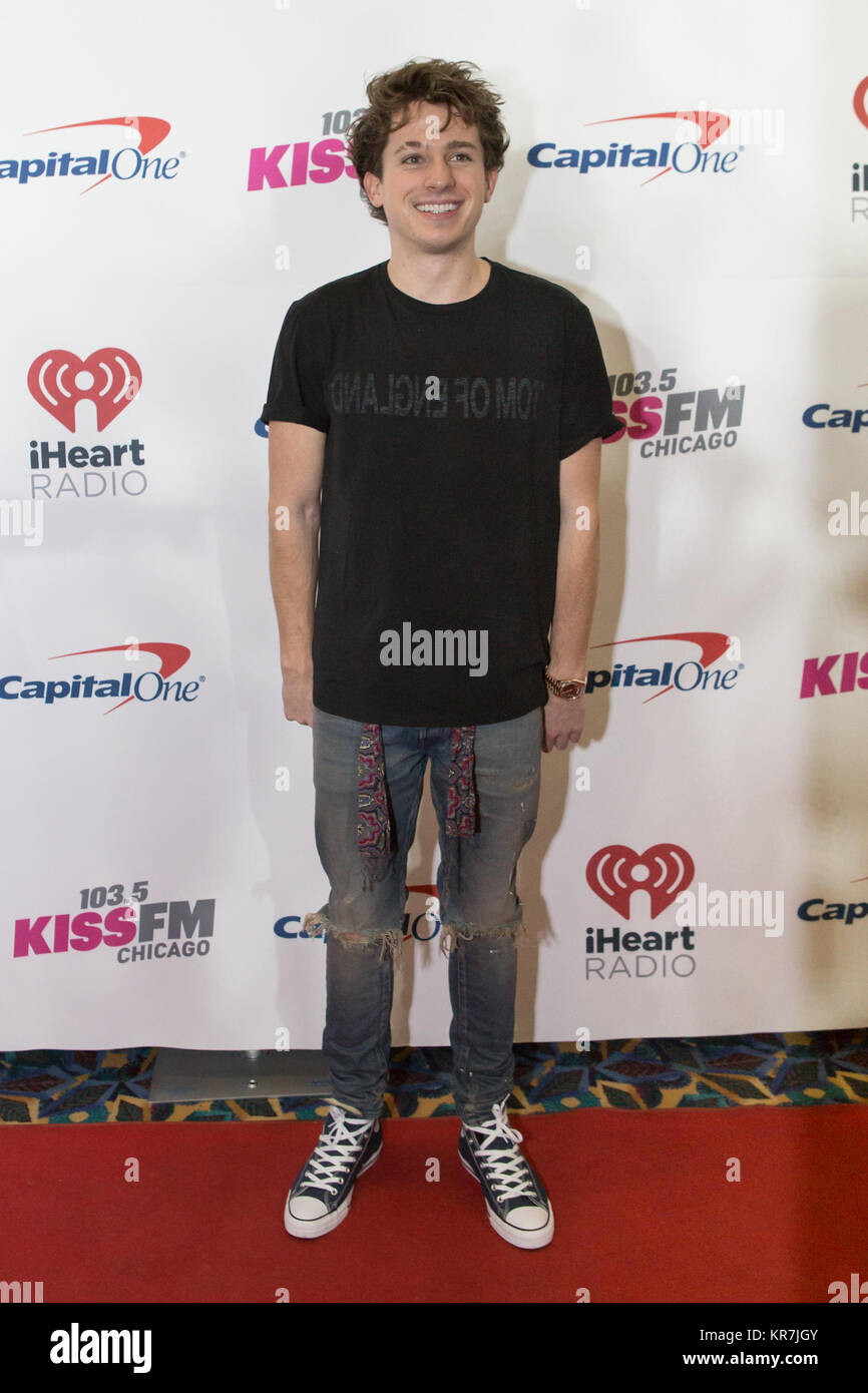 Charlie Puth walks the red carpet at 103.5 KISS FM iHeartRadio Jingle ...